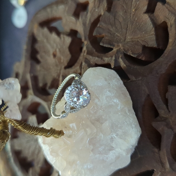 Fragrant Jewels | Jewelry | Fragrant Jewels Silver Toned Oval Diamond ...